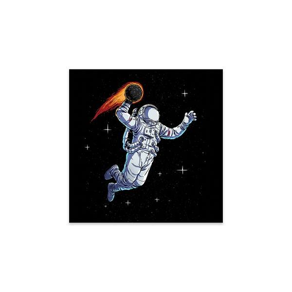 Space Dunk Print On Acrylic Glass by Digital Carbine - Bed Bath ...