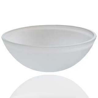 LIGHTACCENTS White Glass Lamp Shade Replacement for Floor Lamp - Lamp ...