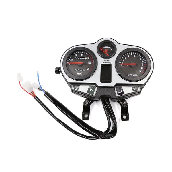 0-120km/h Analog Odometer Tachometer Speedometer Fuel Gauge Cluster for ...