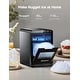 Euhomy IM017NBL Black Countertop Portable Nugget Ice Maker - Bed Bath ...