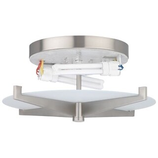 Forecast Lighting FB184536U A La Carte 2 Light Flush Mount Ceiling ...