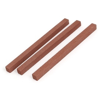 100mm x 6mm x 6mm Abrasives Grinding Square Polishing Oil Stone Stick 3 ...