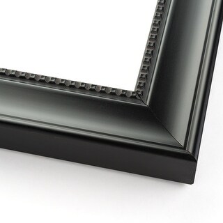 20x30 - 20 x 30 Black Castle Solid Wood Frame with UV Framer's Acrylic ...