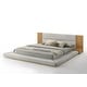 Nova Domus Jagger Modern Natural Oak Bed - Bed Bath & Beyond - 42618703