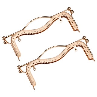 Metal Purse Frames, 2 Pcs Kiss Lock Clasp Frame for Coin Bags DIY ...