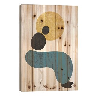Abstract Lady Print On Wood by Flatowl - Multi-Color - Bed Bath ...
