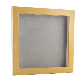 12x12 Shadow Box Frame Natural Wood | 3/4" Usable Display Depth ...