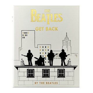 Graphic Image The Beatles Get Back Coffee Table Book, Leather, Ivory ...