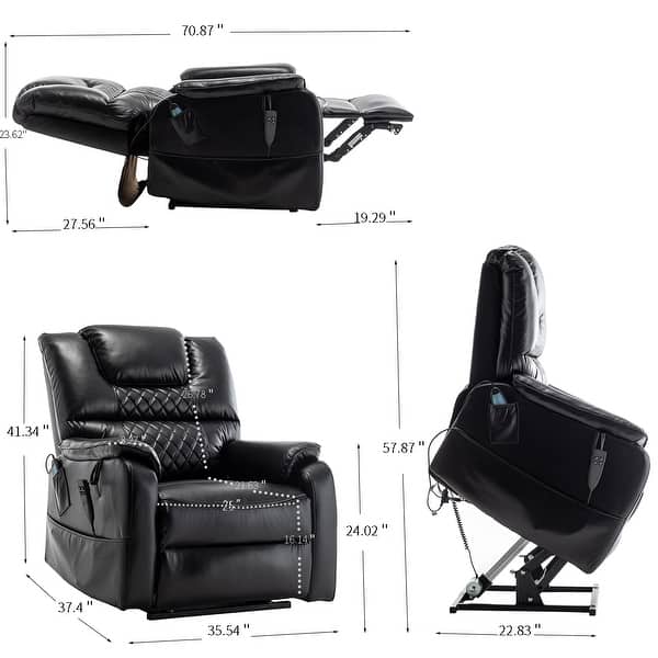 Adjustable Electric Lounge Chair Effortless Remote Control Operation ...