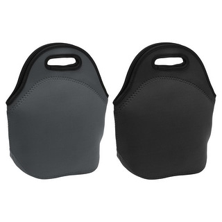Insulated Lunch Bags, 2Pack 12"x6"x12" Portable Containers Bag - Bed ...