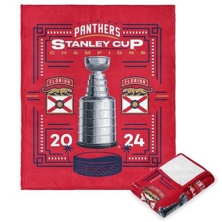 NHL Florida Panthers Dynamic Silk Touch Throw Blanket - Bed Bath ...