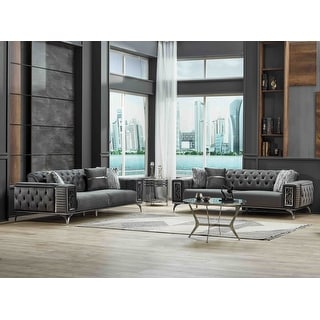 Gucci 2-Pieces One Sofa One Loveseat Living Room Set - Bed Bath ...
