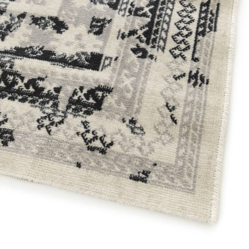 Classic Chateau Ebony Cream (7'10" x 10') - Overstock - 20607234