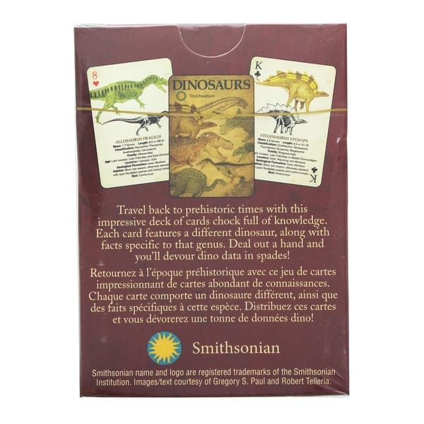 Smithsonian Dinosaurs Playing Cards - Bed Bath & Beyond - 38425404