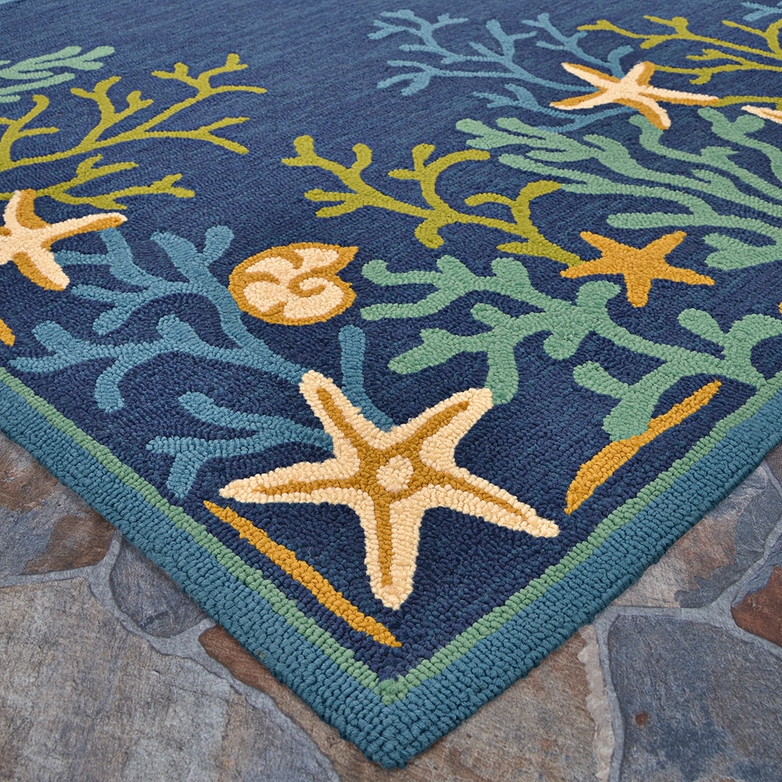 underwater theme rug