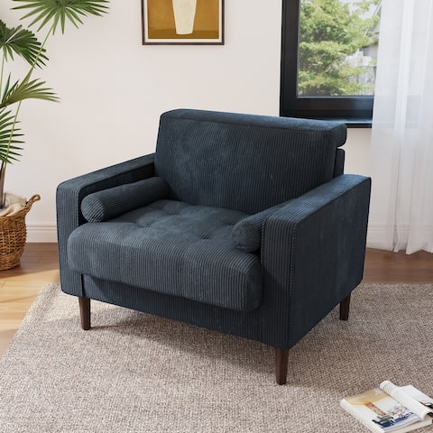 Blue Velvet Accent Chairs - Overstock