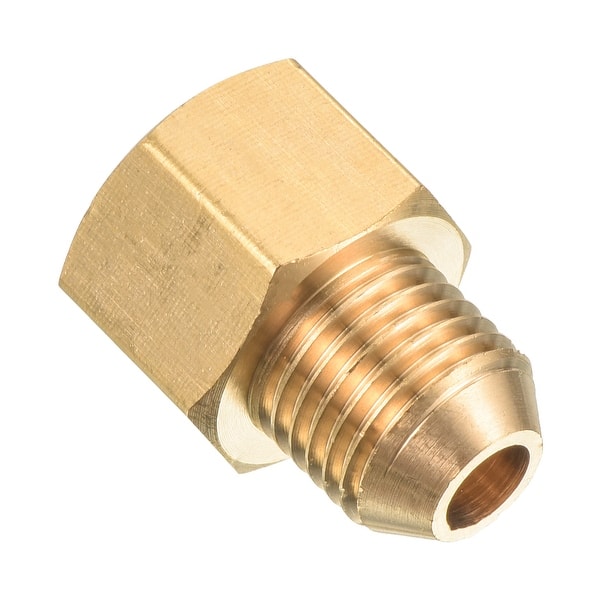 Pipe Fitting, M14 to M14 Male Thread 1.06 Inch for Water Pipes, Gold ...