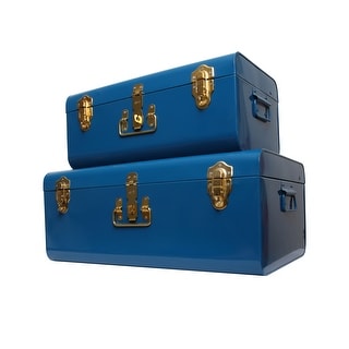 Zanzer Set of 2 Storage Trunks - Bed Bath & Beyond - 39213546