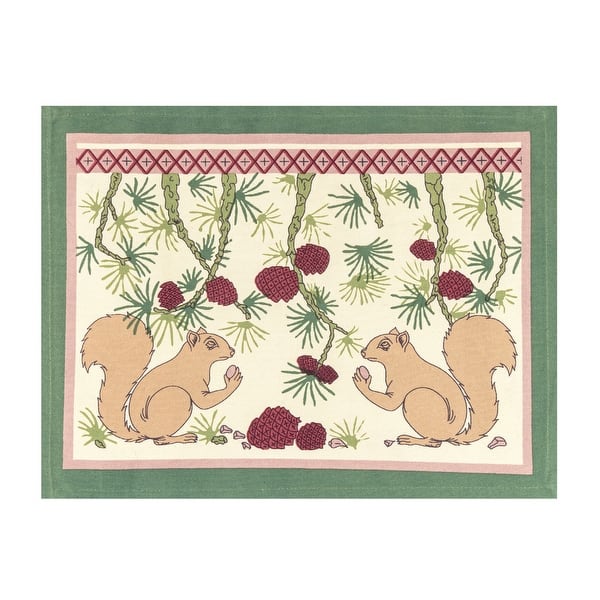 squirrel bath mat