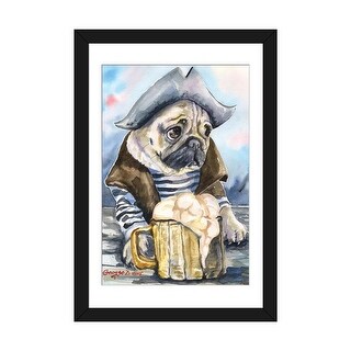 iCanvas "Pug The Sailor" by George Dyachenko - Bed Bath & Beyond - 37322706
