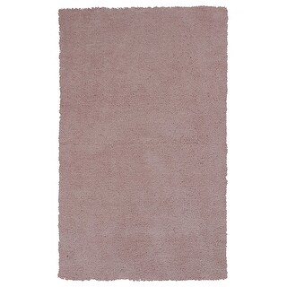 2' x 4' Polyester Rose Pink Area Rug - 2' x 3' Oval - Bed Bath & Beyond ...