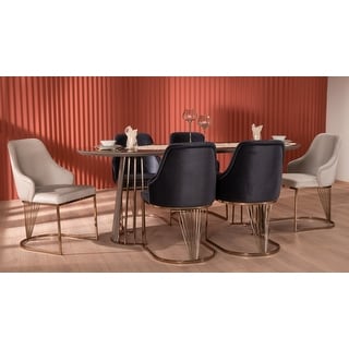 Ruyt Modern Dining Room Table For 6 People - Bed Bath & Beyond - 37700998