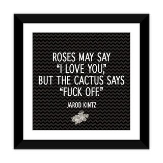 iCanvas "Roses vs Cactus" by 5by5collective - Bed Bath & Beyond - 37407644