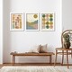 Beach Pebbles Pauline Stanley Abstract 2 - 3 Piece Framed Gallery Art ...