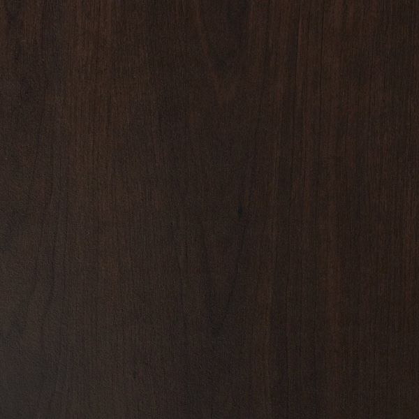 L-Shaped Wood Computer Desk with 2-layer Bookshelves Dark Brown - On ...