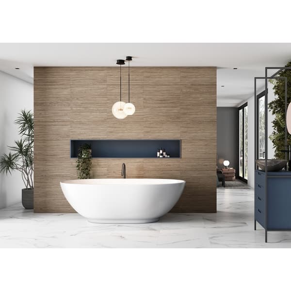 Industry Tile 12x24 Wood Panel 3D design wall tile - Nogal - On Sale ...