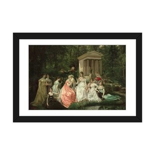 iCanvas "The Rose of Malmaison, c.1867 " by Jean Louis Victor Viger du ...