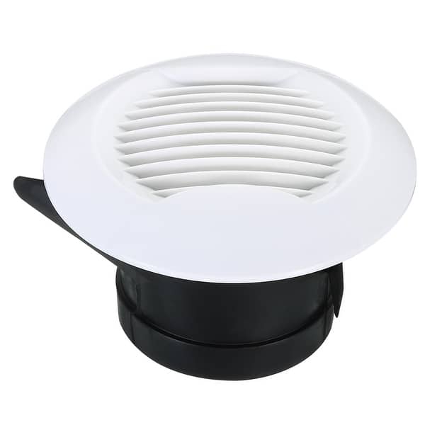 3" Round Air Vent Ceiling Diffuser Grill Cover ABS Louver Soffit Vent - 3 Inch - Bed Bath ...