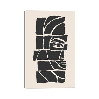 iCanvas "Abstract Faces Set III" by Jay Stanley Canvas Print - Bed Bath ...
