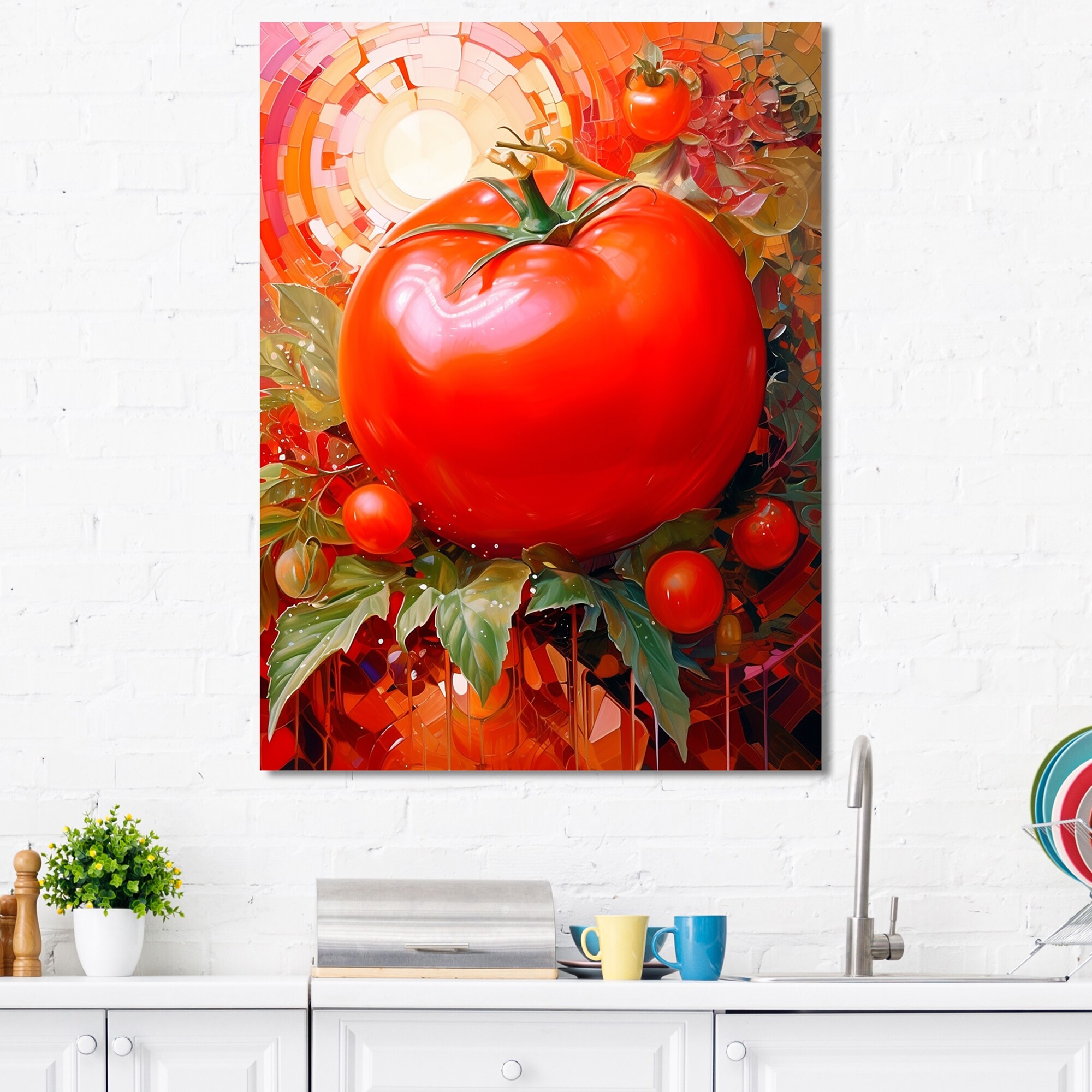 Designart "Stalks Of Celery" Vegetables Wall Art - Bed Bath & Beyond ...