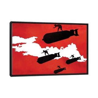 iCanvas "Surf's Up" by Rob Dobi Framed Canvas Print - Bed Bath & Beyond ...