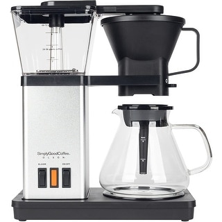 Simply Good Coffee - Olson Coffee Brewer, 8 Cup Coffee Brewer, Perfect ...