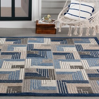 Loomaknoti Fortune Nevil Gray Area Rug - Bed Bath & Beyond - 33045863