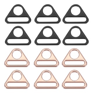 Triangle Buckle Adjuster, Triangle D Ring Metal Buckles with Bar Swivel ...