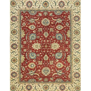 Ahgly Company Machine Washable Abstract Fire Brick Red Area Rugs - Bed ...