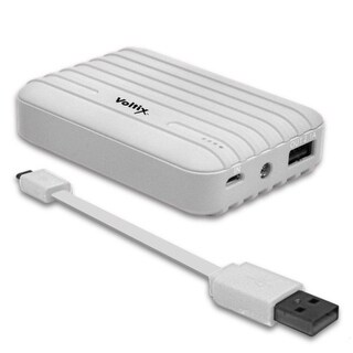 Voltix 8,500mAh Rubberized Portable Power Battery Bank - Bed Bath ...