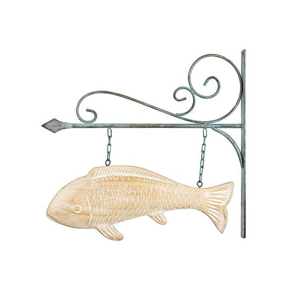 Hanging Fish Plaque - Multi-Color - Bed Bath & Beyond - 36625376