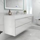 Morava 60" Floating Vanity with Single Sink - 60 - Bed Bath & Beyond ...