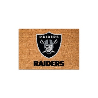 Las Vegas Raiders NFL Licensed Static Coir Door Mat - Bed Bath & Beyond ...