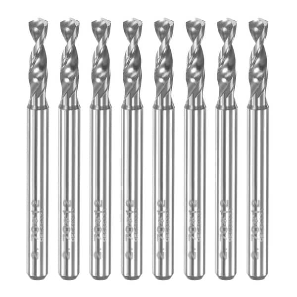 Tungsten Carbide Spiral Flute Micro PCB Drill Bits Drilling - Bed Bath ...
