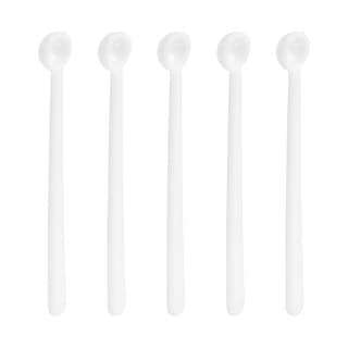 150 Milligram Teaspoon Micro Scoops Mini Measuring Spoons, White - Bed ...