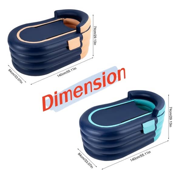 Inflatable Bath Tub Spa With Wireless Electric Air Pump - Bed Bath ...