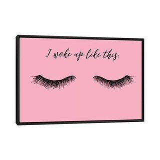 iCanvas "Lash Chat III" by Alicia Ludwig Framed Canvas Print - Bed Bath ...