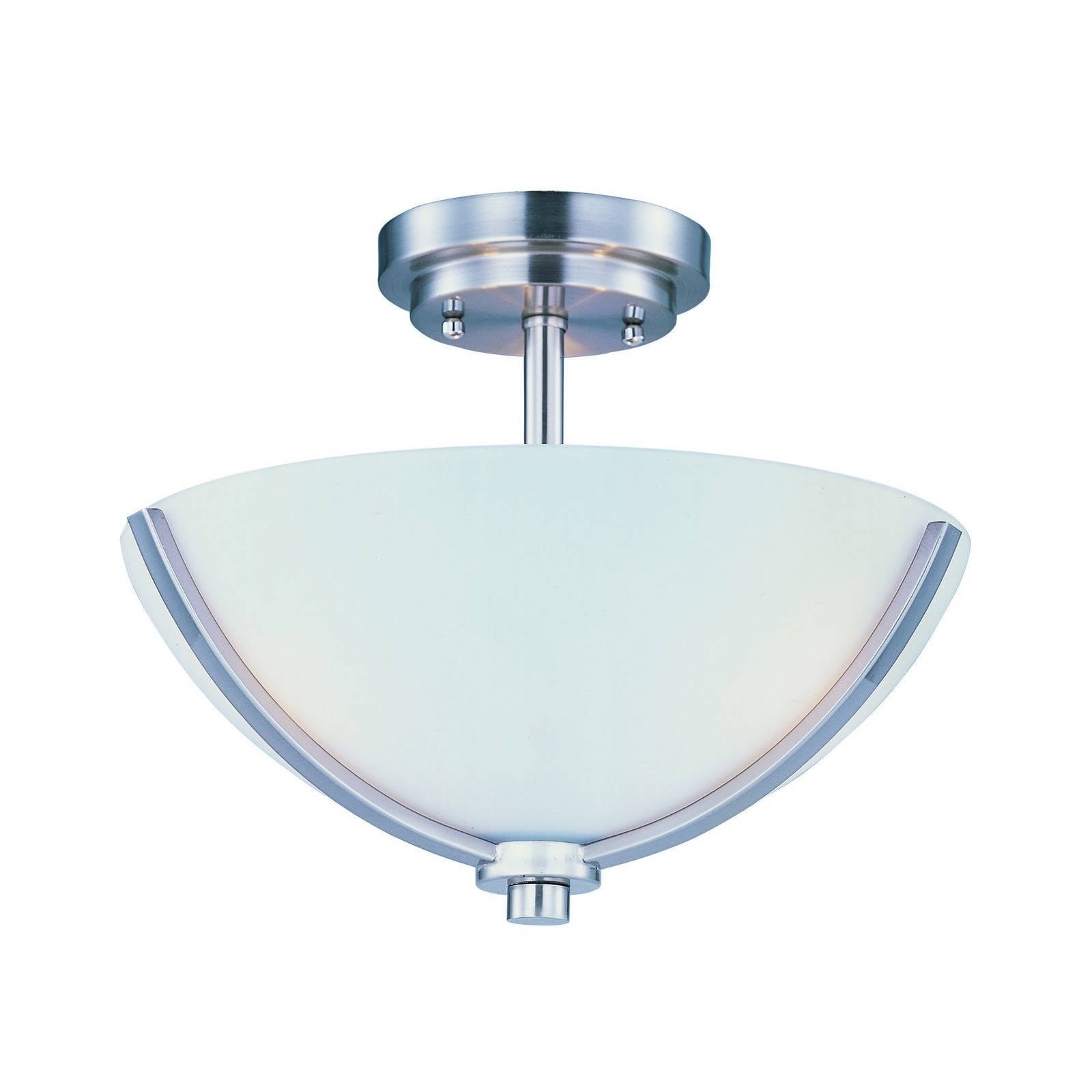 Woodbridge Lighting 17135 Regan 3-light Semi-flush w/ Embedded LED ...