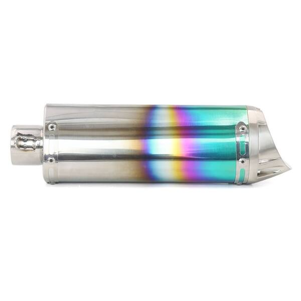 51mm Inlet Triangle Style Exhaust Muffler Pipe System for Motorcycle ...