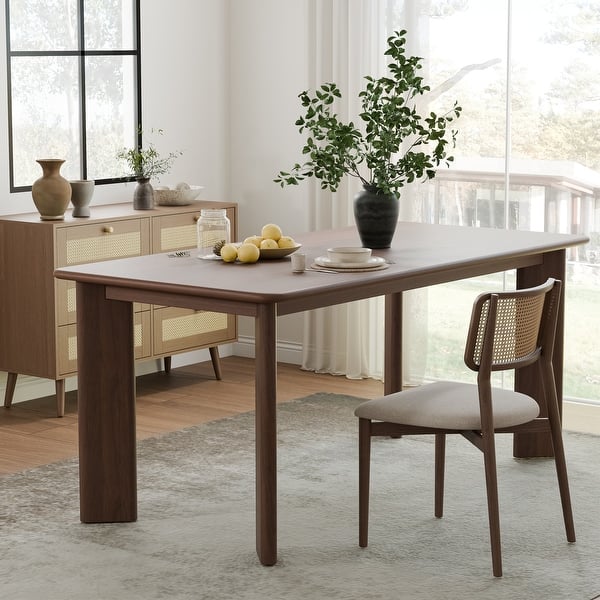 extendable square dining table for 6